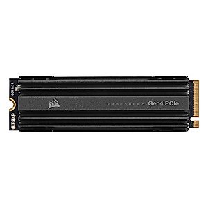 CORSAIR MP600 PRO 4TB Gen4 PCIe x4 NVMe M.2 SSD – High-Density TLC NAND – Aluminum Heatspreader – M.2 2280 Form-Factor
