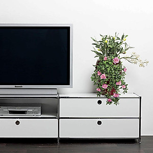 Artificial Olive Plants Branches Fake Fruits Silk Plants Branch Leaves ndoor Outside Home Garden Office Verandah Decor (4 Pcs)