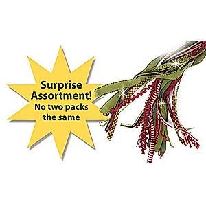 Christmas Ribbon for Crafts Holiday Ribbon for Gift Wrapping Holiday Ribbon Fabric Scraps Gift Ribbon for Gift Wrapping Fabric Ribbon Satin Ribbon Fringe Trim Grosgrain Ribbon Approx 30 Yd