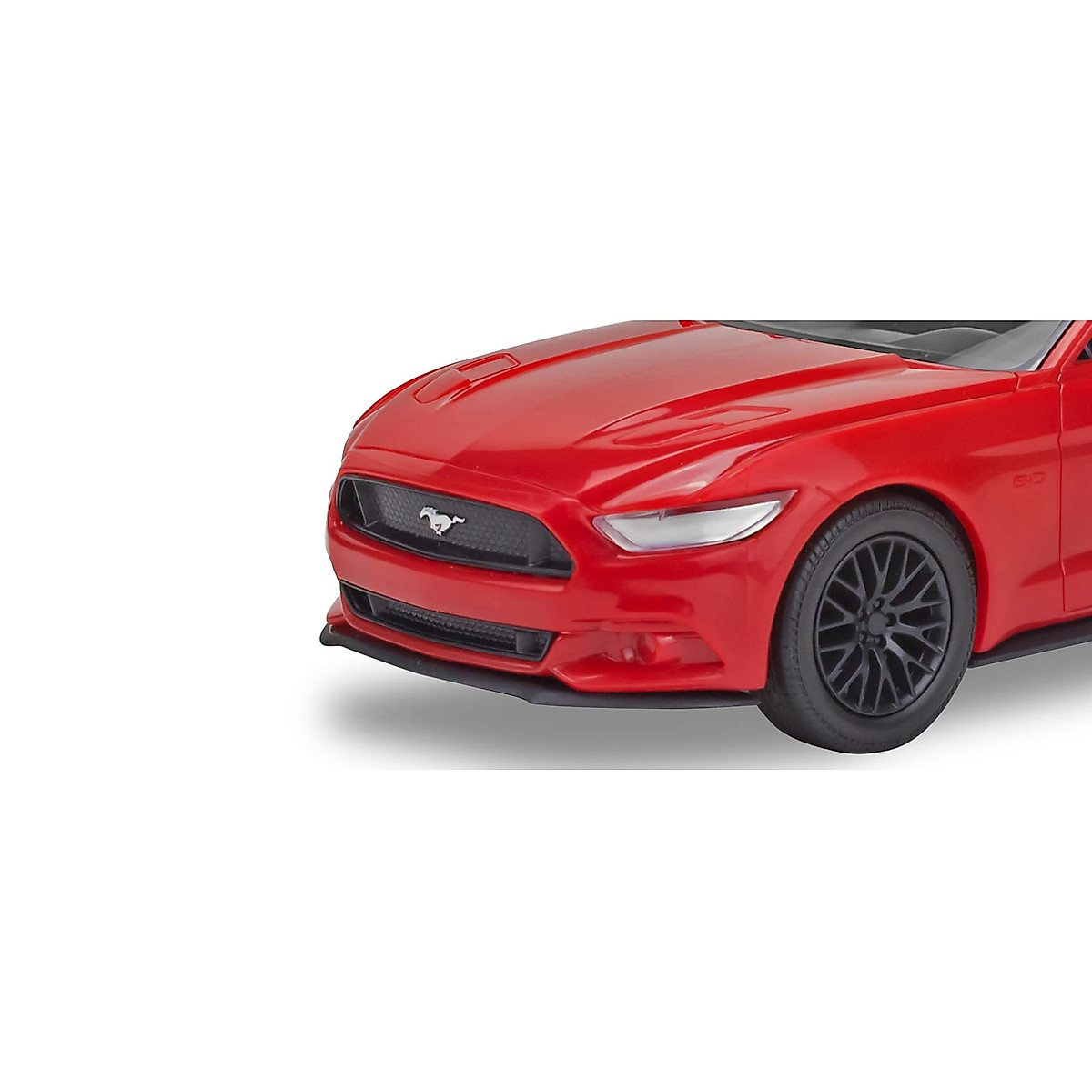 Revell 85-1238 2017 Ford Mustang GT Model Car Kit 1:25 Scale 12-Piece Skill Level 2 Plastic Easy-Click Model Building Kit, Red