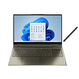 2022 Newest Lenovo Yoga 7i 2-in-1 15.6" FHD Touch Screen Premium Laptop | 11th Gen Intel Core i7-1165G7 | 12GB RAM | 1TB SSD | Backlit Keyboard | Fingerprint | Windows 11 | with Stylus Pen Bundle