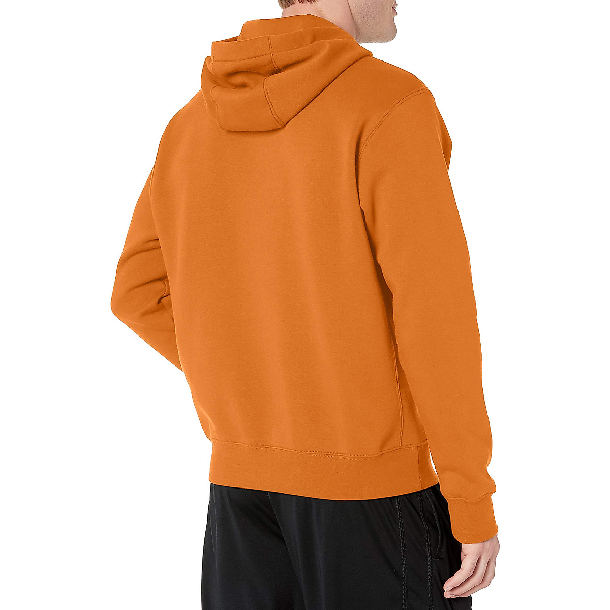NIKE Men's Sportswear Club Pullover Hoodie, Soft Hoodie for Men with Kangaroo Pocket, Kumquat/Kumquat/White, XX-Large