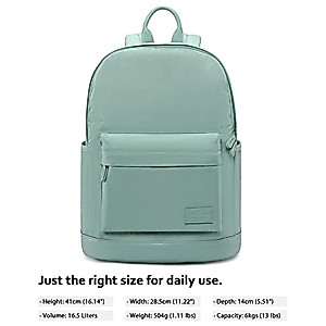 HotStyle 936Plus Minimalist Backpack, Functional for Travel, College & Work, Cambridge blue