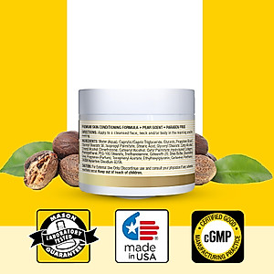 MASON NATURAL Collagen Premium Skin Cream, Women’s Anti-Aging Face & Body Daily Moisturizer for Hydration & Firmness, Pear Scent, 2 oz