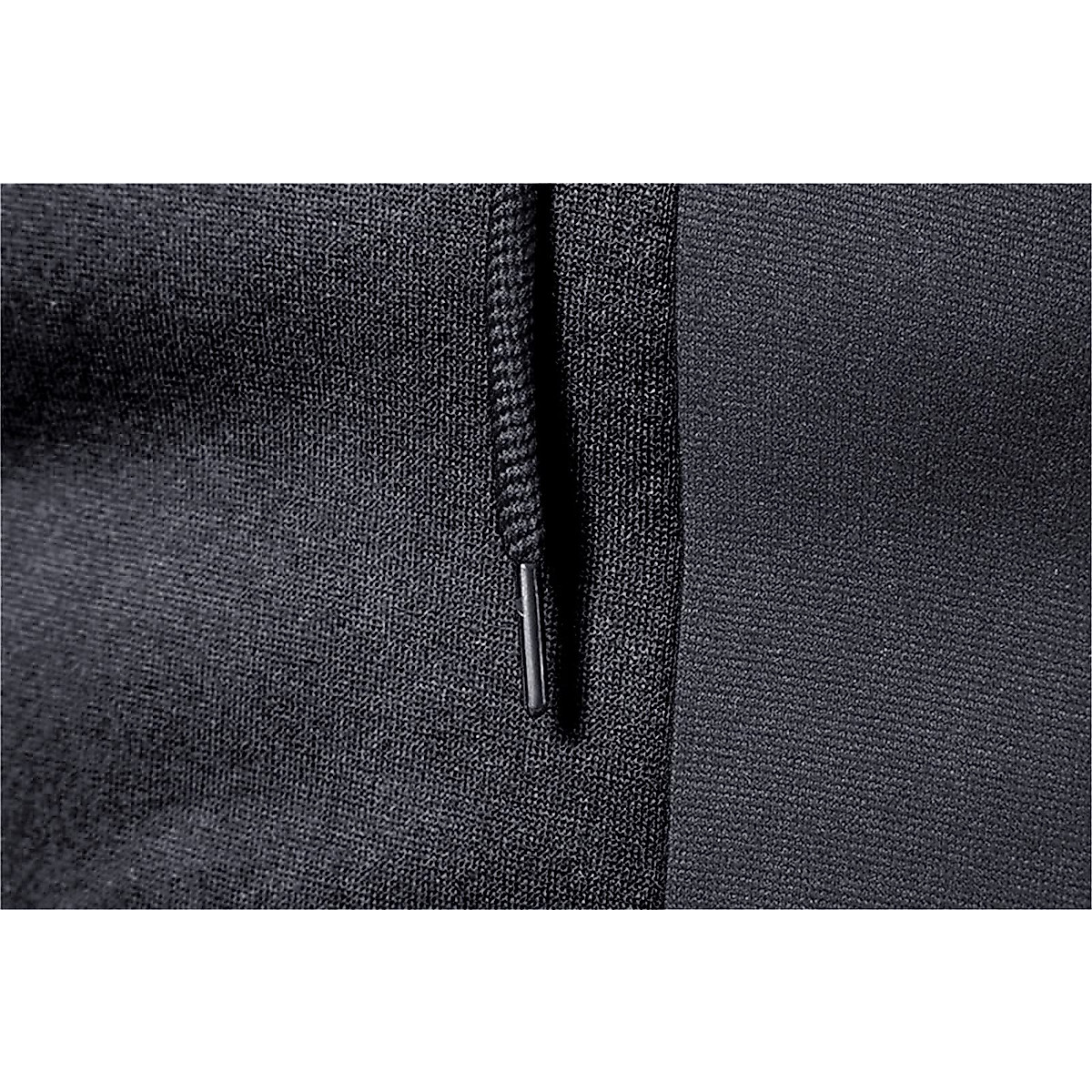 Maiyifu-GJ Men Casual Drawstring Slim Fit Hoodies Novelty Patchwork Pullover Hoodie Lightweight Athletic Hooded Sweatshirts (Grey,3X-Large)