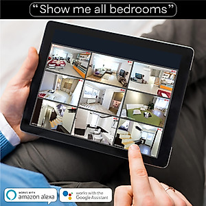 Vivitar Smart Home Security Camera, Indoor Wide Angle WiFi Camera for Home Security with Night Vision, Motion Alerts, 2 Way Communication, Pet and Baby Monitor Surveillance Camera