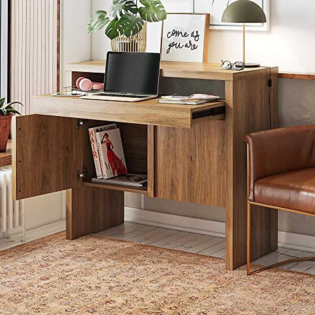 Mr. Kate Neely Slide Out Desk, Walnut