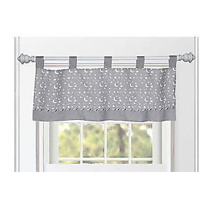 BabyFad Teddy Bear Grey with Stars, Moon and Cloud 100% Cotton Nursery for Baby Boys and Girls, Musical Mobile 9 Piece Crib Bedding Set