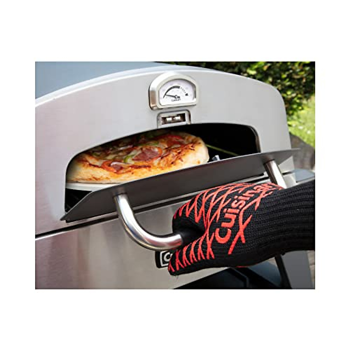 Cuisinart CGG-403 3-in-1 Pizza Oven Plus, Griddle, and Grill