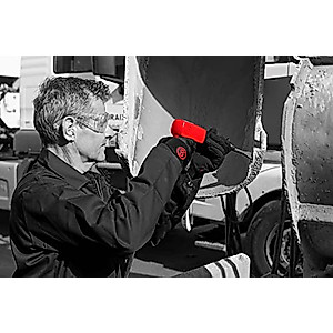 Chicago Pneumatic CP7150K - Kit - Air Hammer, Welding Equipment Tool, Construction, 0.401 Inch (10.2mm), Round Shank, Stroke 3.5 in / 89 mm, Bore Diameter 0.75 in / 19 mm - 2300 Blow Per Minute
