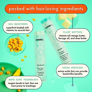 amika the kure bond repair conditioner, 275ml