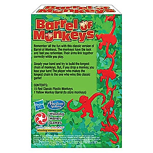 Winning Moves Games Classic Barrel of Monkeys (Pack of 1)