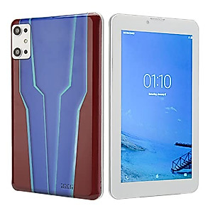 Naroote Tablet PC, Office Tablet US Plug 100‑240V 7 LCD 5G WiFi (US Plug)