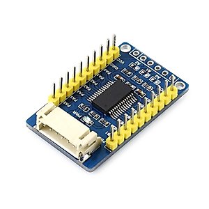 Waveshare MCP23017 IO Expansion Board I2C Interface Expands 16 I/O Pins Stack to 8 pcs Used at The Same Time Allow Multi I2C Modules to be Stacked