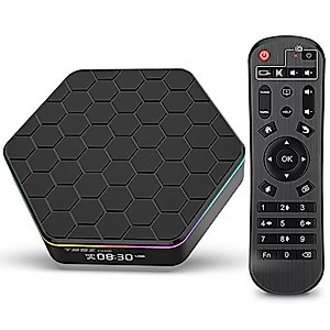 T95Z Plus Android 12.0 TV Box, Android Box 4GB RAM 64GB ROM Allwinner H618 Quad core 64-bit Support HD 6K/ 3D/ H.265 Ethernet 2.4/5G Dual WiFi BT 5.0