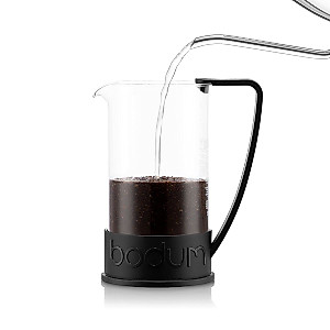 Bodum Brazil Three Cup French Press Coffee Maker - Black, 12 Fl Oz (Pack of 1)