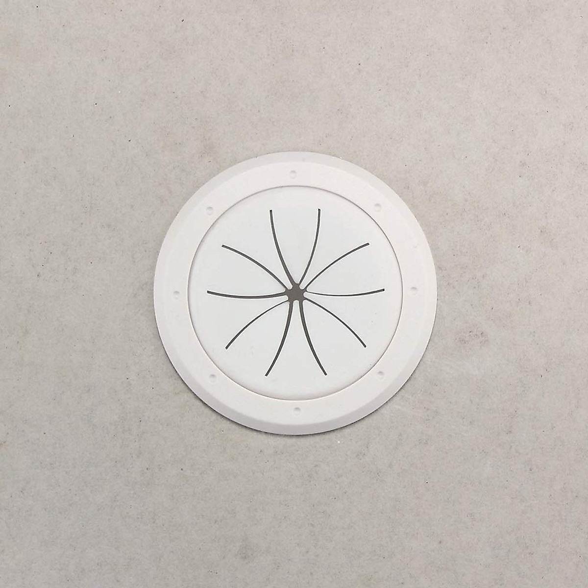 Construct Pro Speedy’Z Spring-Lock 2” Cable Pass Through Port (White | Each)