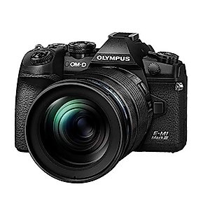 Olympus OM-D E-M1 Mark III Black Camera Body with M.Zuiko Digital ED 12-100mm F4.0 IS PRO Lens