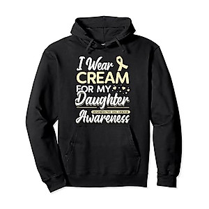 Degenerative Disc Disease Ninja I Wear Cream For My Daughter Pullover Hoodie