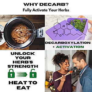 Decarboxylator Box, Decarb Box, Decarb Machine, Decarboxylation Machine, Use with Butter Maker, Oil Infuser Machines, Decarbox, Silicone Oven Baking Accessories - Edibox