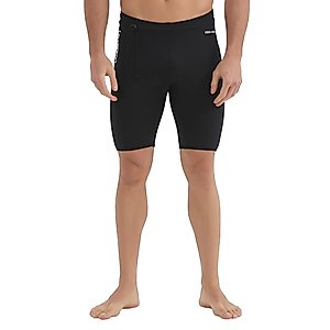 Lemorecn Wetsuits Pants Shorts 3mm Neoprene Canoeing Swimming Pants(1035,S)