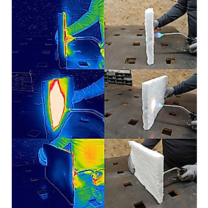 Lynn Manufacturing 1" Thick, CeraBlanket Insulation, Morgan Thermal Ceramics, 2400F Rated, 8 Lb. Density, 24" Wide, 25 Ft. Long, 8CB12