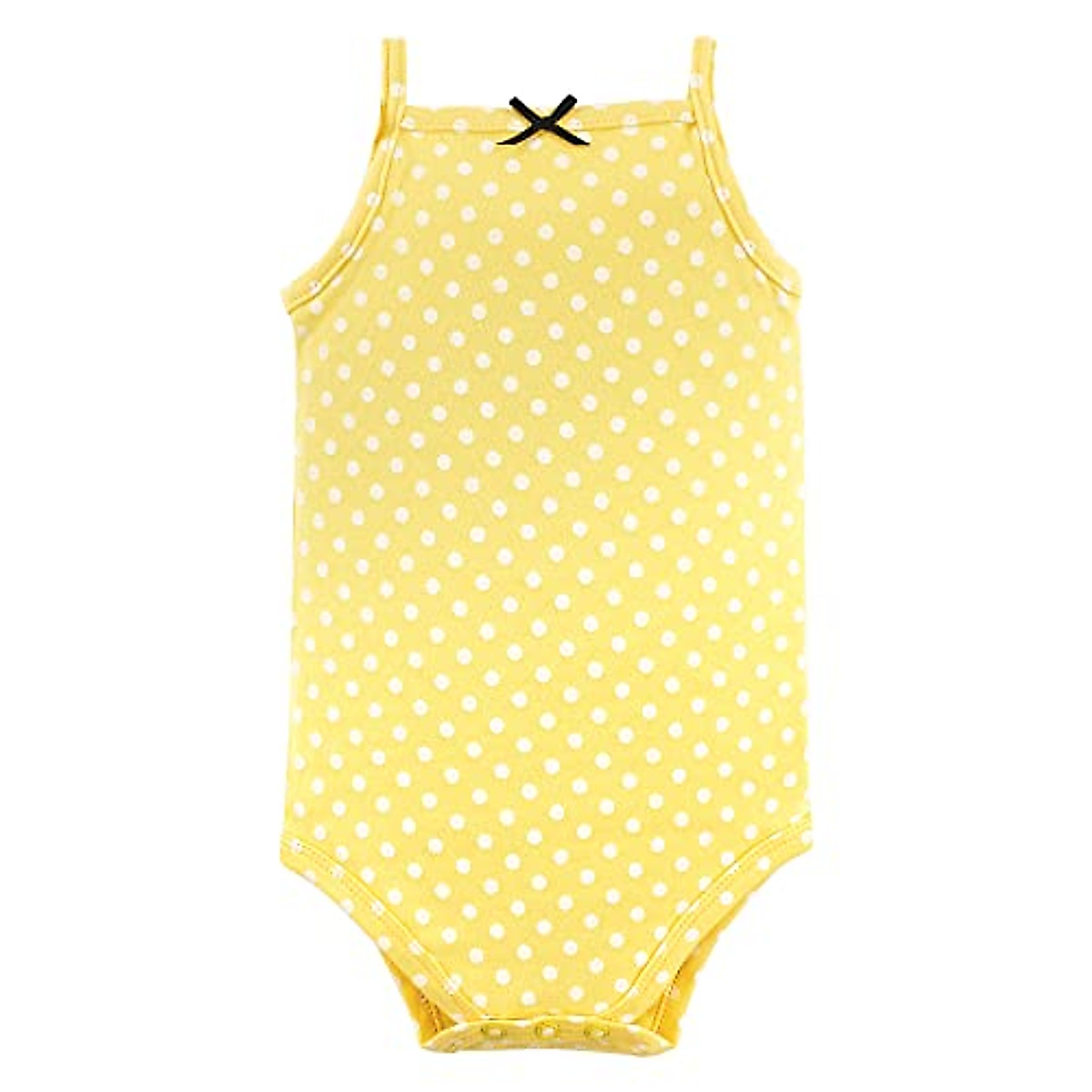 Hudson Baby baby girls Cotton Sleeveless Bodysuits Bodysuit, Daisy, 0-3 Months US