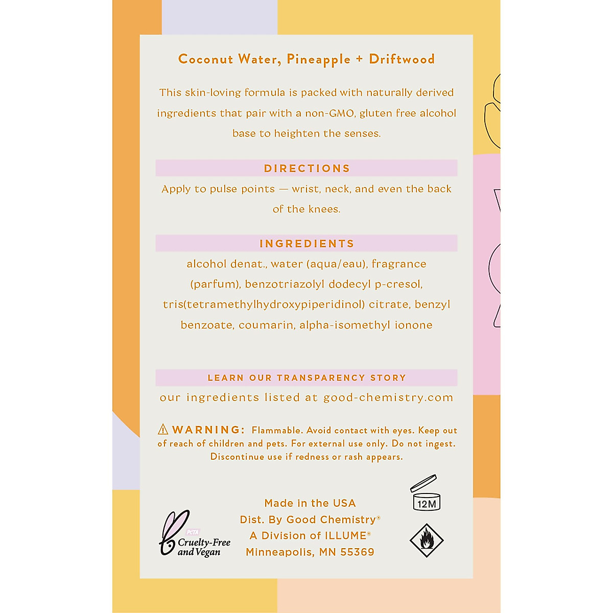 Good Chemistry Coco Blush Body Mist