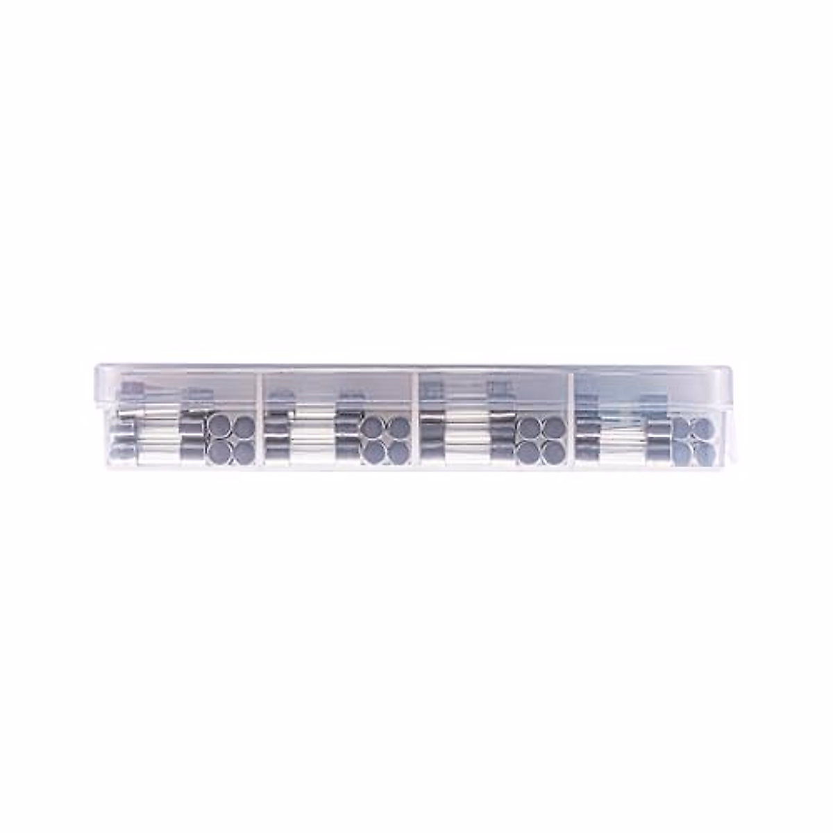 AUKENIEN Fast Blow Glass Fuses Kit 24 Values 400pcs 5x20mm 0.25A 0.5A 1A 1.6A 2A 2.5A 3A 3.15A 4A 5A 6.3A 8A 10A 12A 15A 20A 250V 6x30mm 0.5A 1A 2A 3A 5A 10A 15A 20A Quick Round Fuse Tube Assortment