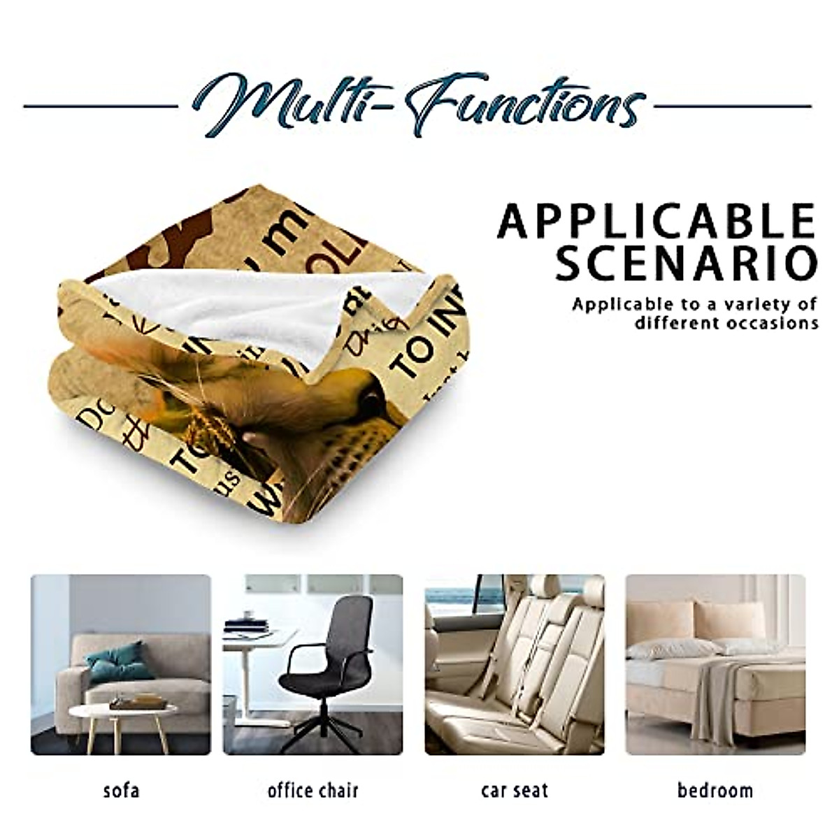 to My Son Blanket from Mom Love Letter Lion Gifts for Son Soft Cozy Flannel Throw Blankets with Pictures for Birthday Children's Day 60" x 50"