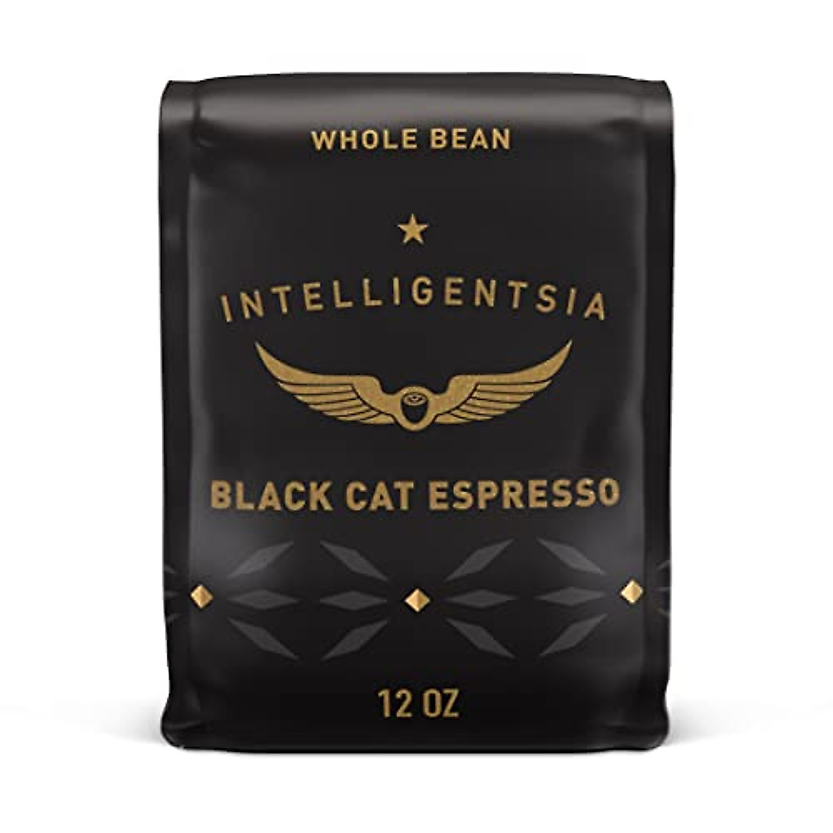 Intelligentsia Coffee Gifts, Medium Roast Whole Bean Coffee - Black Cat Espresso 12 Ounce Bag with Flavor Notes of Stone Fruit, Dark Sugars and Dark Chocolate