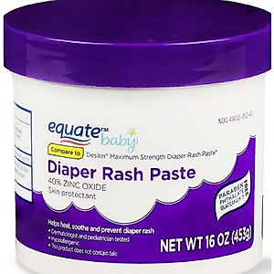 Equate Maximum Strength Diaper Rash Relief, 16 oz (Pack of 3)