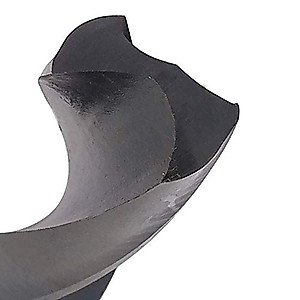 XMHF 16mm High Speed Steel 1/2" Reduced Shank Drill Bit Black Oxide Finish