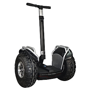 eco-Glide Smart Self Balance Scooter Personal Transporter 19 inch All Terrain Tires (Black)