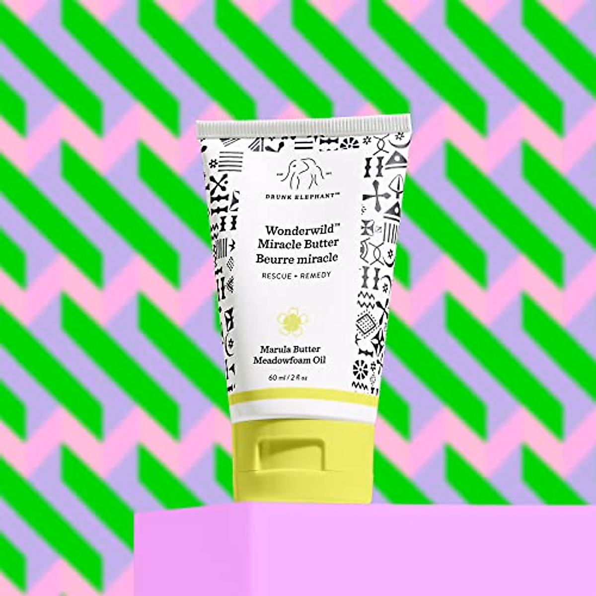 Drunk Elephant Wonderwild Miracle Butter Face and Body Salve - Nourishing Dry Skin, Sunburn Healing Cream (60 mL / 2 Fl Oz)