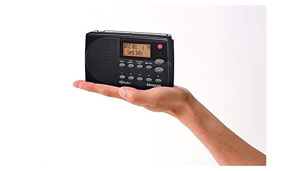 Sangean HDR-14 Portable HD Radio - AM/FM Stereo Receiver