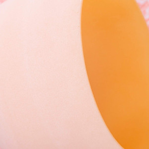 ENERGYSOUND 432Hz Perfect Pitch D Sacral Chakra Orange Colored Frosted Quartz Crystal Singing Bowl 10 inch mallet & o-ring included