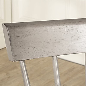 Hillsdale Furniture Hillsdale Mayson Spindle Back, Set of 2 Dining Chair Gray