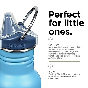 Klean Kanteen Kid Classic Narrow 12oz (w/Sippy Cap) Gators