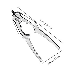 Pecan Cookies 1pc Open Venerupis Philippinarum Device Cookies Seafood Tools Walnut Opener Nutcracker Cracking Nuts Crab Crackers Kitchen Tool Household Open Too Clam Clamp