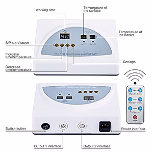 Surnuo Sauna Blanket for Detox - Far Infrared (FIR) Body Shaper Blanket Professional Therapy Sweat Sauna Body Heating with Sleeves Remote Controller for Health Benefits Purple