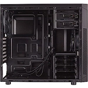 Corsair Carbide Series 100R Silent Edition Quiet Mid Tower Case, Solid