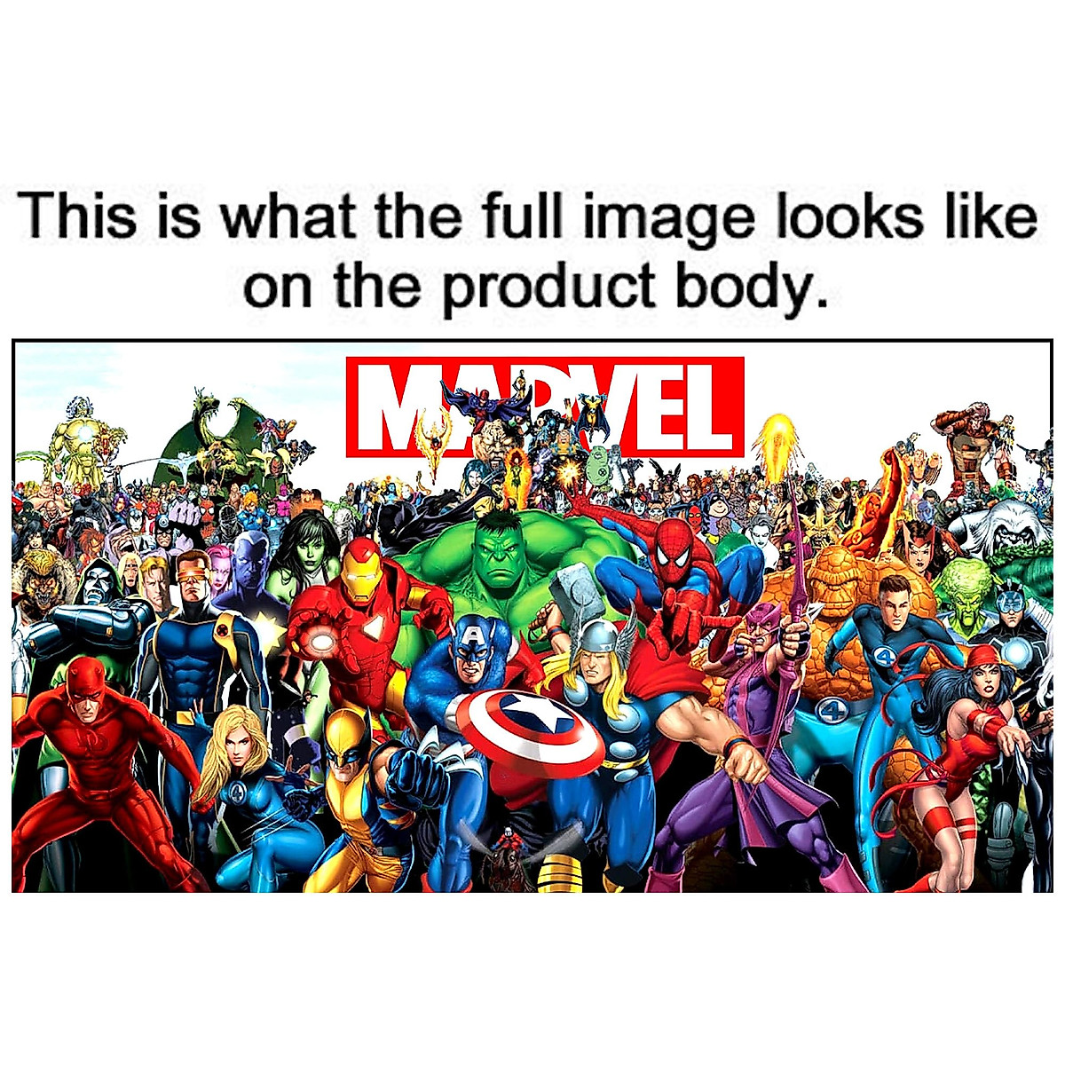 JS Characters Lamp with Shade, Marvel Comics Characters