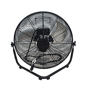 iLIVING ILG8F20 High Velocity Floor Wall Fan, 20-inch / 5800 CFM, Black