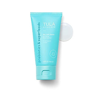 TULA Skin Care The Cult Classic Purifying Face Cleanser (Travel-Size) | Gentle and Effective Face Wash, Makeup Remover, Nourishing and Hydrating | 1.67 oz.