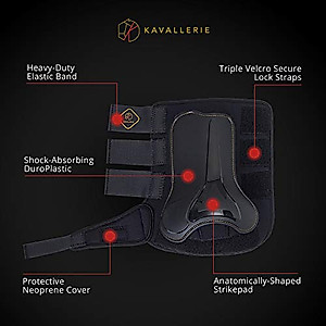 Kavallerie PRO-K Support Boots for Horses - Maximum Protection & Rehabilitation from Injuries & Strains of Flexor Tendon Region for Training, Jumping, Riding, Eventing