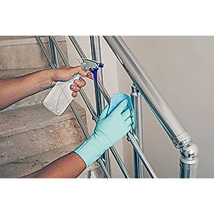 DecorRack 2 Plastic Spray Bottles 20oz Clear Empty Spray Bottle, Professional Sprayer with Adjustable Nozzle for Cleaning Solutions, Kitchen, Garden, Hair, Plants, Leak Proof Fine Mist Bottle (2 Pack)