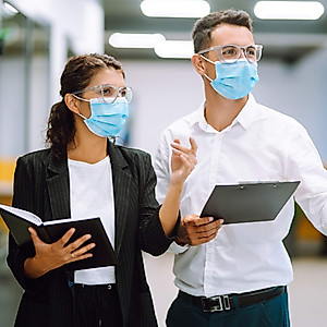 Stylish Safety Glasses, Clear Anti-Fog Anti-Scratch Protective Glasses For Men And Women (Clear)