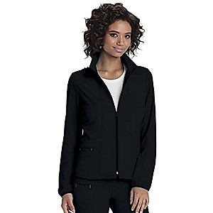 HeartSoul Women's Break On Through in Da Hood Warm-Up Jacket, Black, Medium