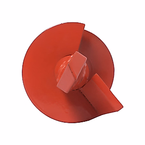 THUNDERBAY 3 Inch Diameter 36 Inch Long Earth Auger Bit with Fishtail Point, for Decks, Mailboxes, Fences, Tree Planting